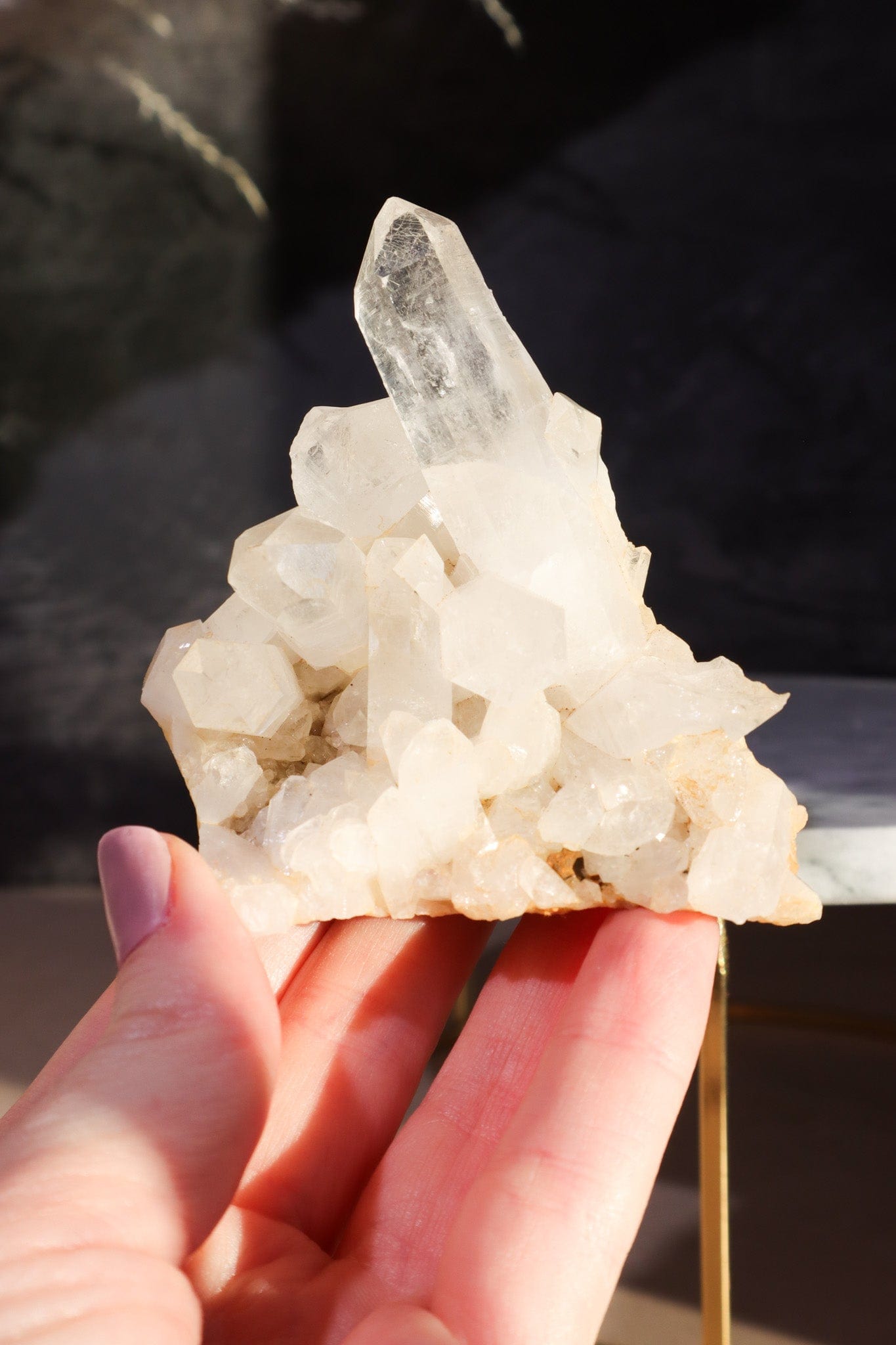 Samadhi Quartz Cluster | Meaning, Uses and Properties – Tali & Loz Crystals